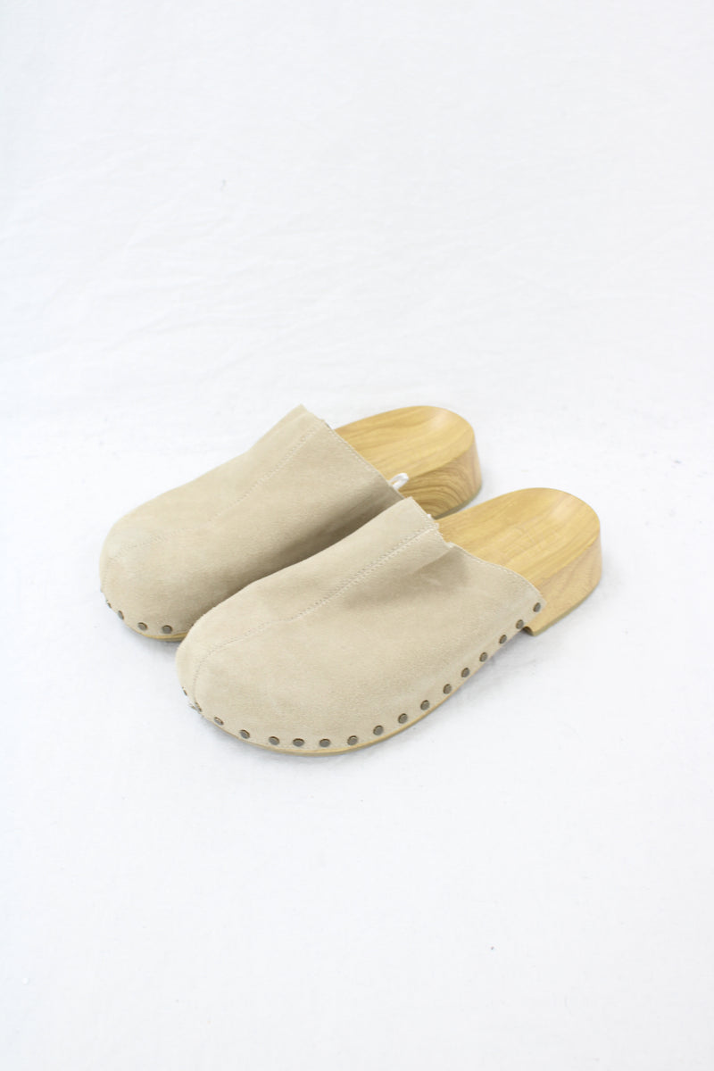 Zara - Suede Clogs – Recycle Boutique